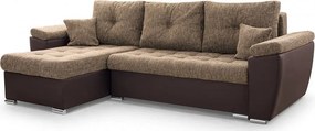 Casarredo - Komfort nábytek Rohová sedací souprava PETER rozkládací s úložným prostorem, Soft66/Lawa2