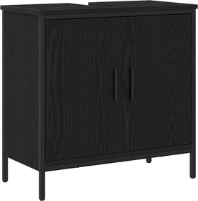 Sada koupelnového nábytku 3 ks Černá 33 x 33 x 113,5 cm 3334369