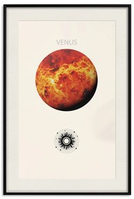 Plakát Zářivá Venuše- nejjasnější planeta sluneční soustavy