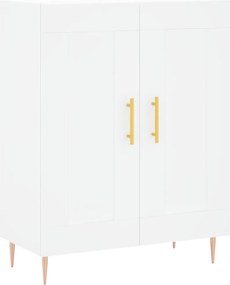 Skříň highboard bílá 69,5 x 34 x 180 cm kompozitní dřevo 3189941