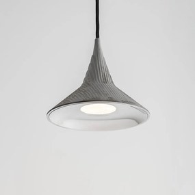 Artemide Unterlinden 175, hliníkové svítidlo s texturou dřeva, 15W LED 3000K, Ø 17,5cm