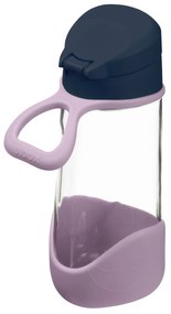 Sport lahev na pití 450 ml - indigo/růžová