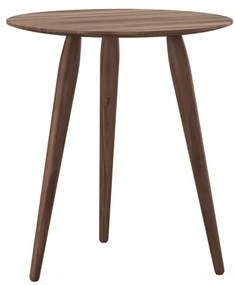Odkládací stolek Play z dubového masivu- Ø45 Rozměry:: 45x32cm, typ dřeva:: přírodní ořech
