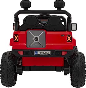 Elektrické autíčko OFF ROAD Speed ​​červené
