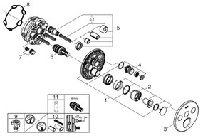 GROHE 29146000 - Baterie SMARTCONTROL lesklý chrom