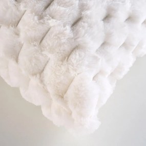 Dekorační polštář z umělé kožešiny 45x45 cm Frosty – douceur d'intérieur