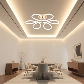 Toolight Rea, Moderní stropní svítidlo LED G023-C Gold, OSW-06374