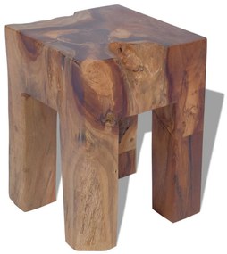 Stolička masivní teak 243471