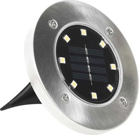 Solární světlo k zapíchnutí do země 8 ks LED RGB barva 315695