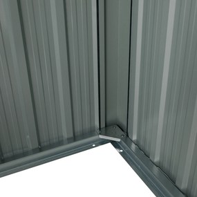 Ocelový box na dva odpadkové koše, zelená, RUBIS