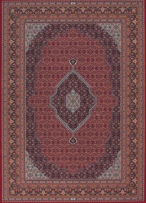 Koberce Breno Kusový koberec DIAMOND 72220/300, Červená, Vícebarevné, 67 x 130 cm
