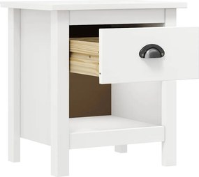 Noční stolky 2 ks Hill 46 x 35 x 49,5 cm masivní borové dřevo 288968