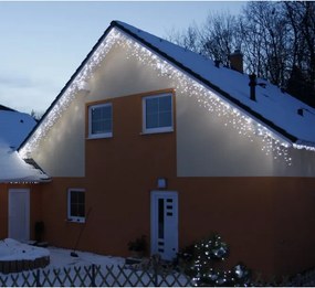 DecoLight SR-036266 Prodlužovací rampouchy PROFI 230V 76 LED studená bílá