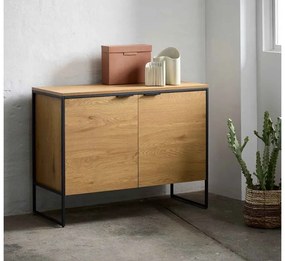 Designová komoda Valenzuela 104,5 cm vzor dub