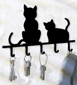 CAT věšák na klíče - 5 háčků v sadě