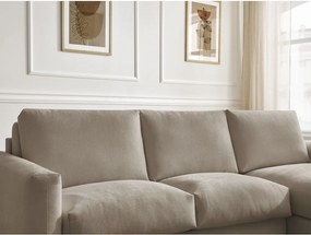 Taupe rohová pohovka Nouveau Cocoone – Bobochic Paris