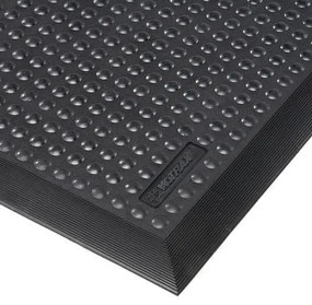 Notrax  Protiúnavová rohož Skystep™ s bublinkovým povrchem, černá, 90 x 150 x 1,3 cm