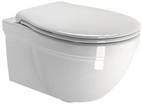 GSI CLASSIC závěsná WC mísa, 37x55cm, bílá ExtraGlaze - 871211