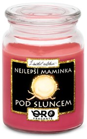 Svíčka Nejlepší maminka pod sluncem (Vůně svíčky: Višně v čokoládě)