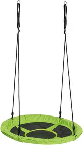 SwingKing Houpací hnízdo, plátno, zelená, pr. 98 cm