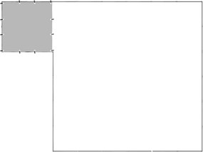 Psí kotec černý 12,1 m² ocel 3082213