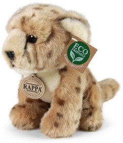 Rappa Plyšový gepard sedící 18 cm ECO-FRIENDLY