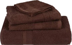 Ručníky FROGN 2 ks hnědé 100x150 cm 360 g/m² 136764
