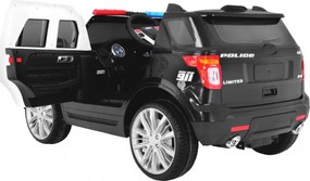 Ramiz Dětské policejní SUV na baterie na dálkové ovládání + sirény + světla + megafon