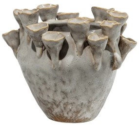 Keramická váza s designem korálového útesu BePureHome Coral, výška 14 cm