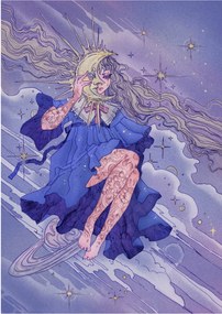 Katarina Kratochvílová | Star Rám: Bílý, Velikost: 30 x 20 cm