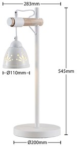 Lindby Pimana stolní lampa z keramiky