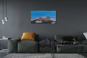 Obrazy na plátně Řecko Panorama v Aténách 140x70 cm