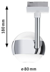 Paulmann URail Capsule II LED spot, bílá/chrom 827