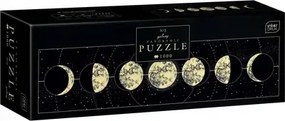 INTERDRUK Panoramatické puzzle: Galaxy: Fáze měsíce / 1000 dílků / 96