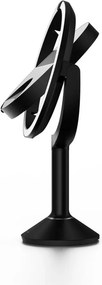 Kosmetické zrcadlo s osvětlením/zvětšovací (zvětšení 5x/zvětšení 10x) ø 20 cm Trio – simplehuman