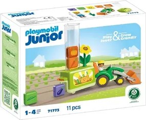Playmobil® Junior 71773 Traktor se sázecím zařízením / Počet dílků: 11