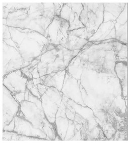 DIMEX | Vliesová fototapeta na zeď bílý mramor MS-3-0178 | 225 x 250 cm | bílá, šedá