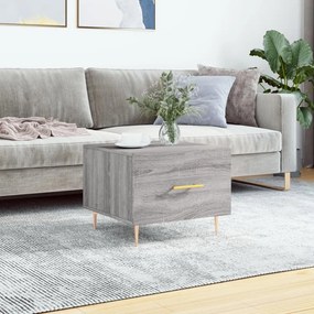 vidaXL Konferenční stolek 50 x 50 x 40 cm kompozitní dřevo [829370] Barva: šedá sonoma