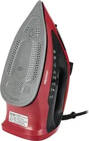 Mesko MS 5031 černo červená / Napařovací žehlička / 3000W / 400 ml / p
