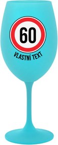 Personalizovaná sklenice - narozeninová dopravní značka
