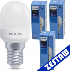 SADA 3x LED žárovka E14 1,7W 150lm T25 2700K - teplá bílá