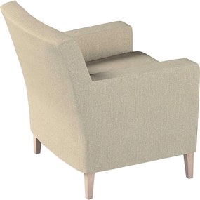 Potah na křeslo IKEA Karlstad barva béžová látka pletený vzor