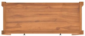 vidaXL TV stolek 100 x 40 x 45 cm teakové dřevo
