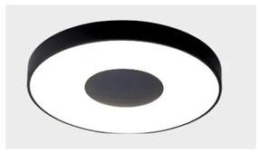 Stropní přisazené LED svítidlo COIN Mantra, Ø50 cm, černé Mantra 7564
