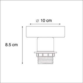 Stropní lampa bílá - Combi