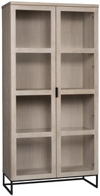 ROWICO Dřevěný kabinet EVERETT světlý 195 cm 118773