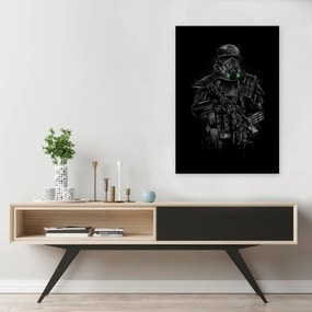 Gario Obraz na plátně Star Wars, voják smrti - Dr.Monekers Rozměry: 40 x 60 cm