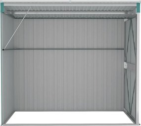 vidaXL Zahradní kůlna 118 x 194 x 178 cm pozinkovaná ocel [316222] Barva: Zelená