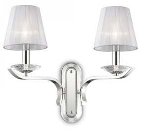 Ideal Lux 059211 nástěnné svítidlo Pegaso 2x40W|E14