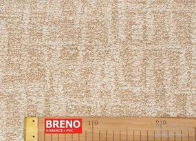 Breno Metrážový koberec RIFF 30 béžový, šíře 300 cm, Béžová